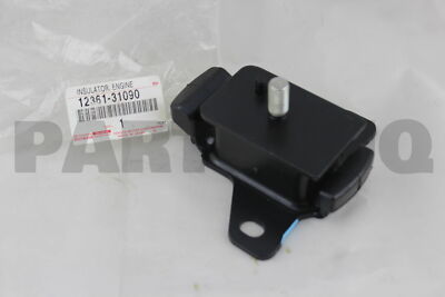 1236131090 Genuine Toyota INSULATOR, ENGINE MOUNTING, FRONT 12361-31090 ...