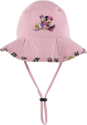 Disney Minnie Mouse Donald Duck Toddler Girls Pink Bucket Hat Boonie ...