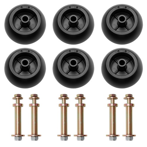 6Pcs Mower Deck Wheels Kit Fits Kubota Anti Scalp Wheel K5351-42110 ...