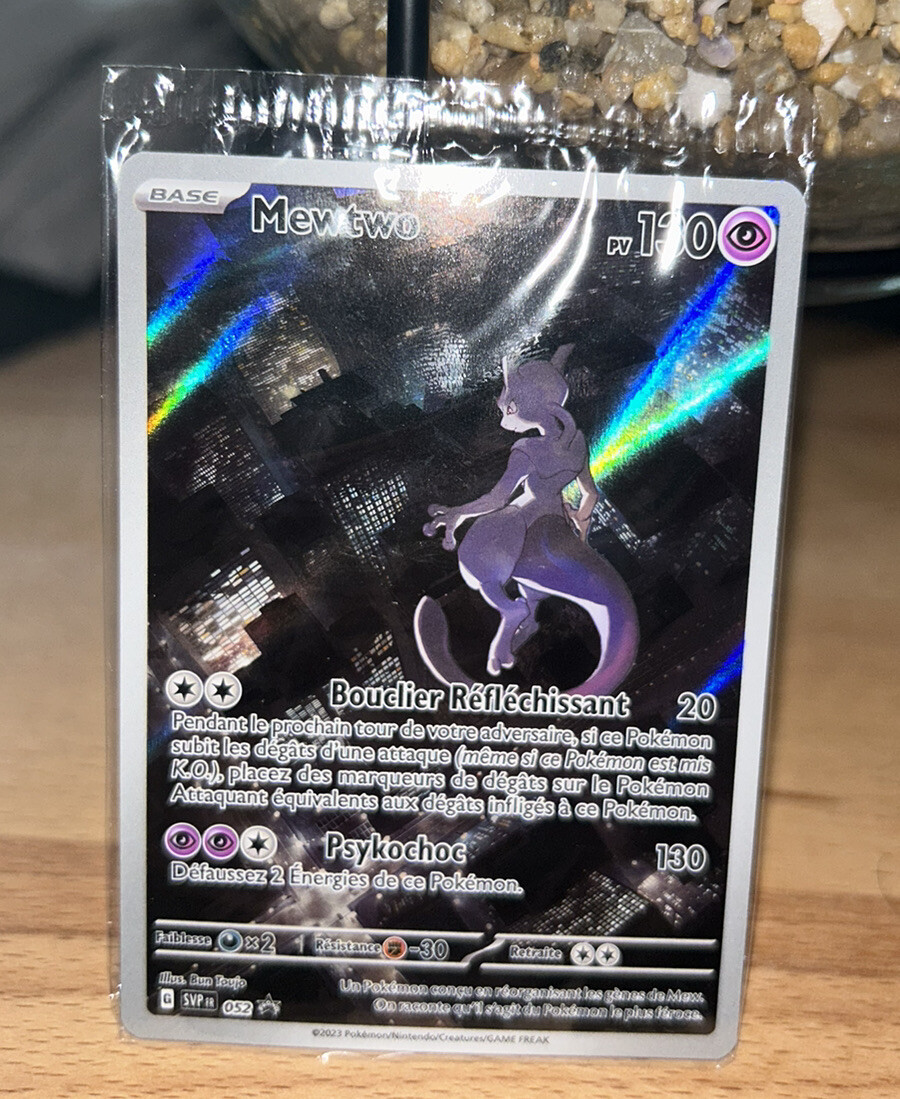 Pokemon 151 Mewtwo SVP052 Carte Française Fr Neuve Etat Mint Scellée | eBay