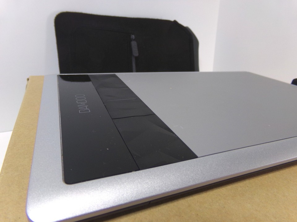 Wacom Bamboo CTH-470 Tablet Drawing Capture Pen & Touch in Box ...