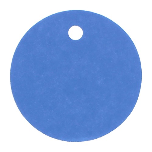 100 Blue Round Circle Gift Tags 1.5 Inch Paper Hang Tag DIY Crafts | eBay