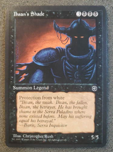 MTG Card Ihsan's Shade Summon Legend Black Homelands 1995 NM (DS3D1P5 ...