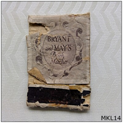 Bryant and May's Book Matches Cries of London Matchbook Label (MKL14 ...