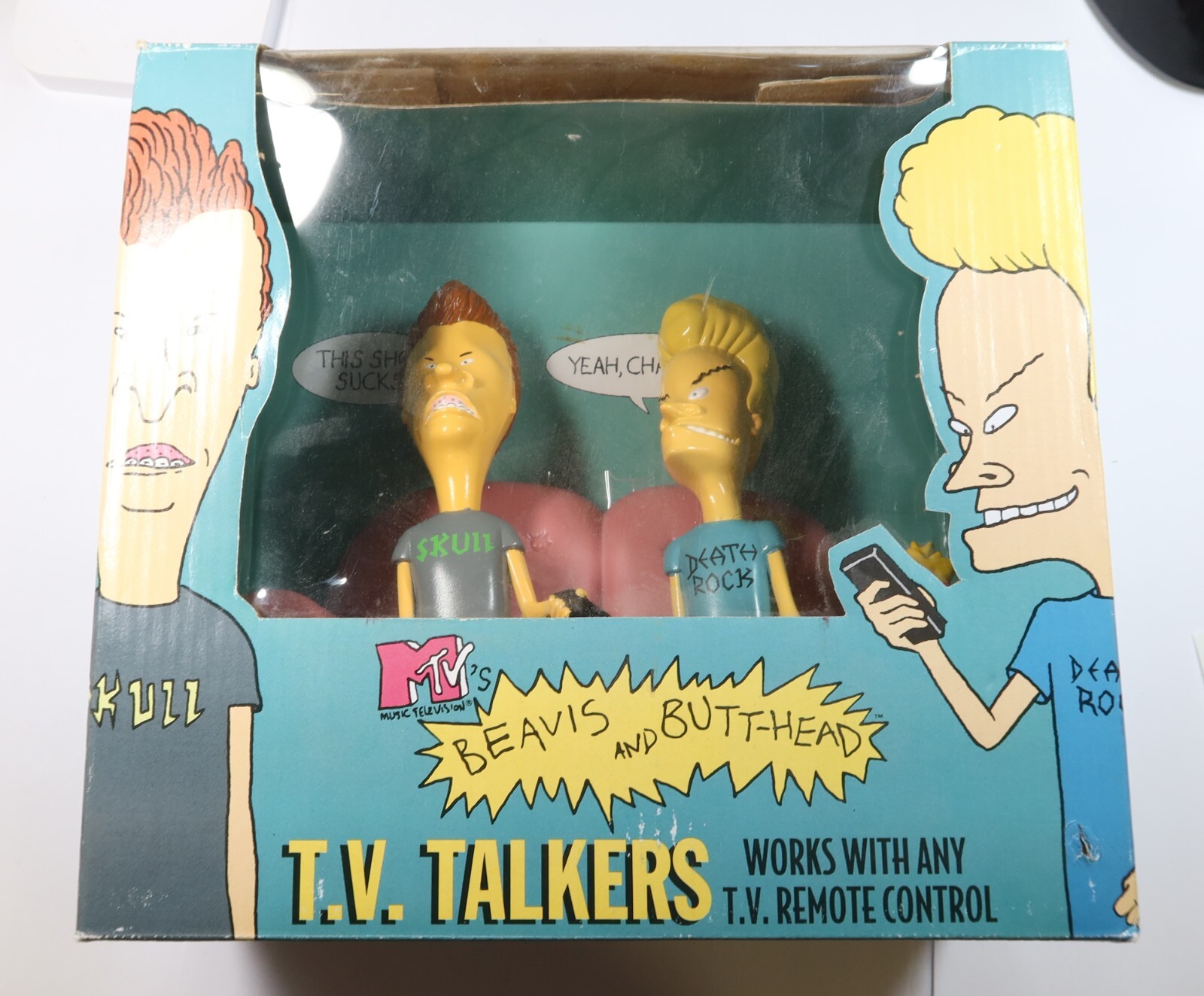1996 MTV BEAVIS AND BUTT-HEAD | TV Talkers with Box #38662Y | eBay