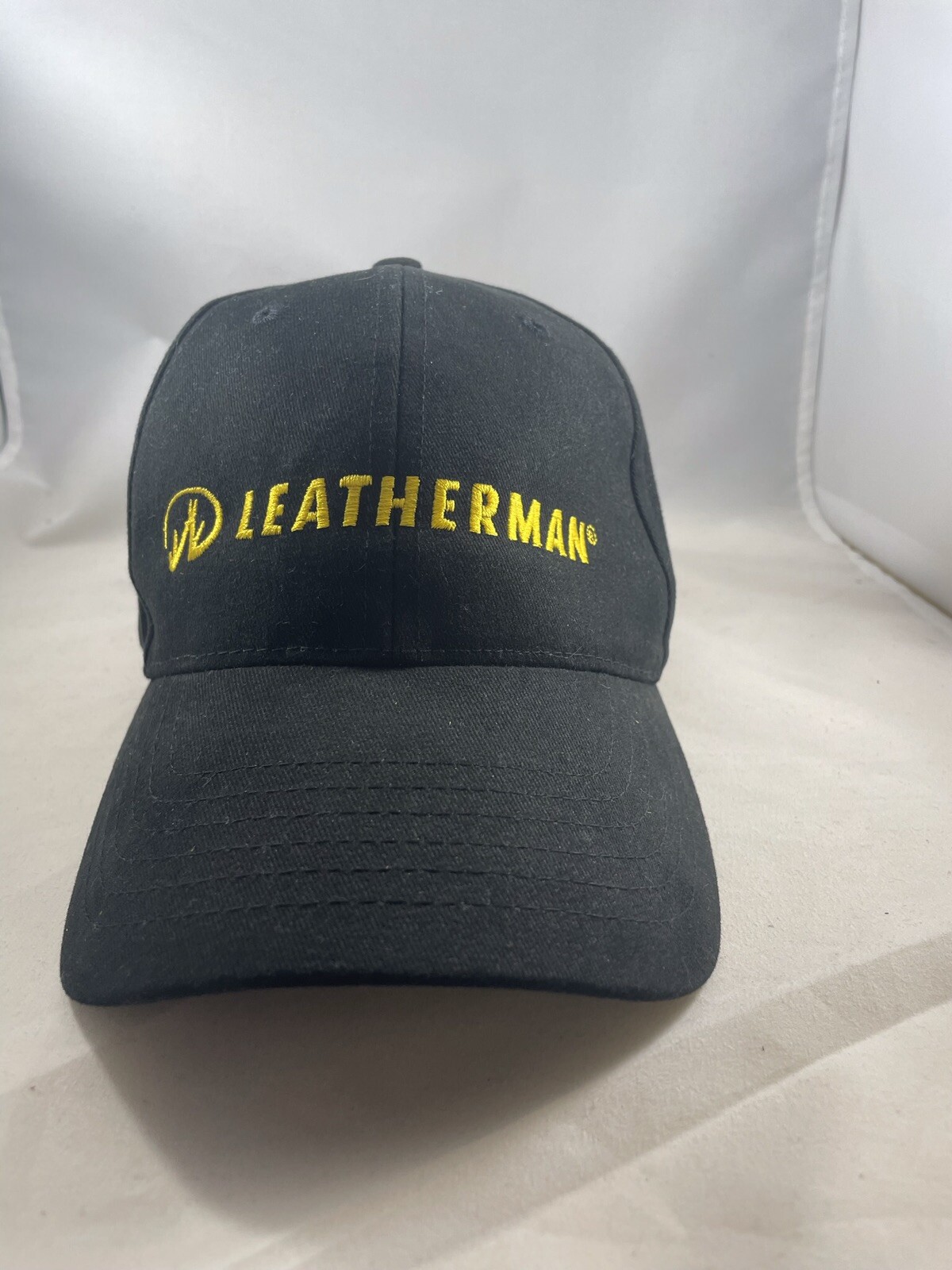 Fahrenheit Leatherman Cap Black Truck Strap Hat - Gem