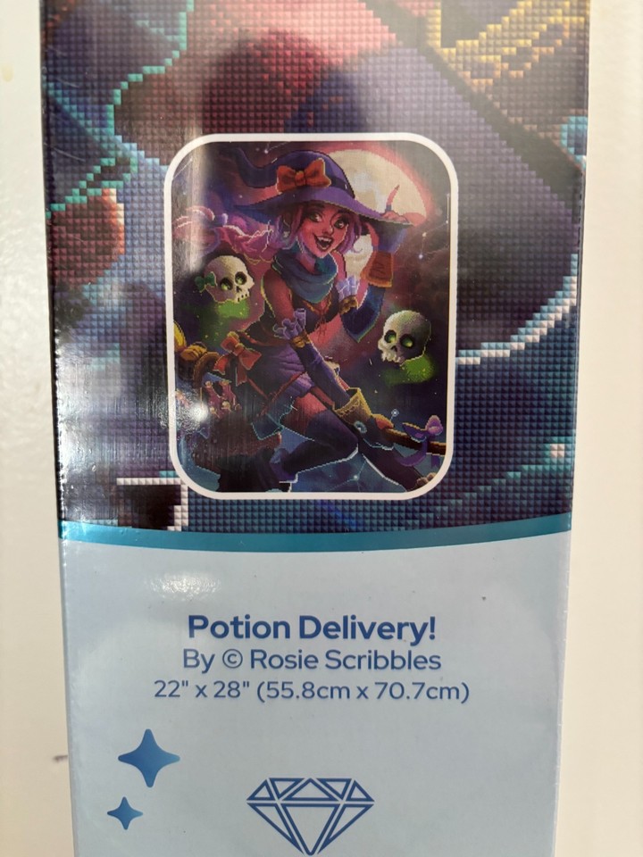 Diamond Art Club ~ Potion Delivery ~ Rosie Scribbles ~ Factory Sealed ...