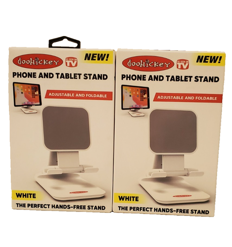 2 Doohickey Adjustable Phone & Tablet Desk Stand As Seen On TV. New In ...