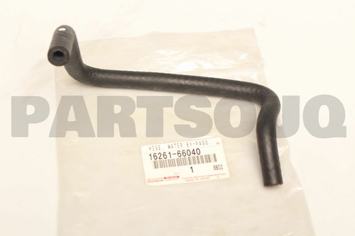 1626166040 Genuine Toyota HOSE, WATER BY-PASS, NO.1 16261-66040 | eBay