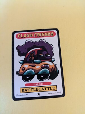 Flash Friends cards by Crocodile Jackson Tattoos Car boi By Battlecat ...