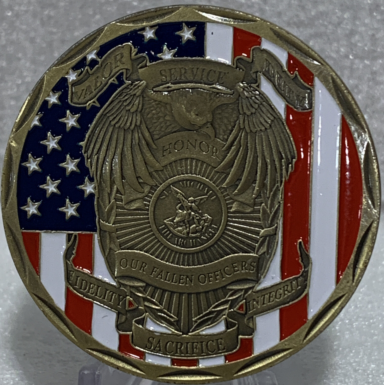 Fallen Police Officer Badge