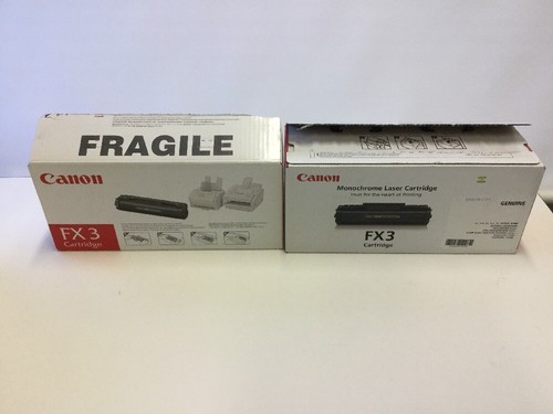 Genuine Canon FX3 Black Ink Cartridge (opened) (Suits: MuliPASS, FAX ...