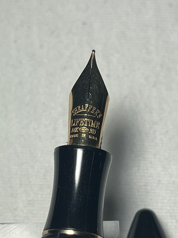 Vintage Sheaffer Balance Fountain Pen with Lifetime Nib (Ink resevoir ...