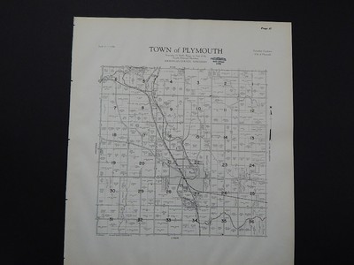 1900-Now - Map Of Plymouth - Vatican