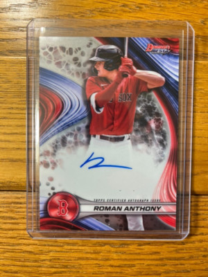 2024 Bowman’s Best Roman Anthony Auto #B24-RA | eBay