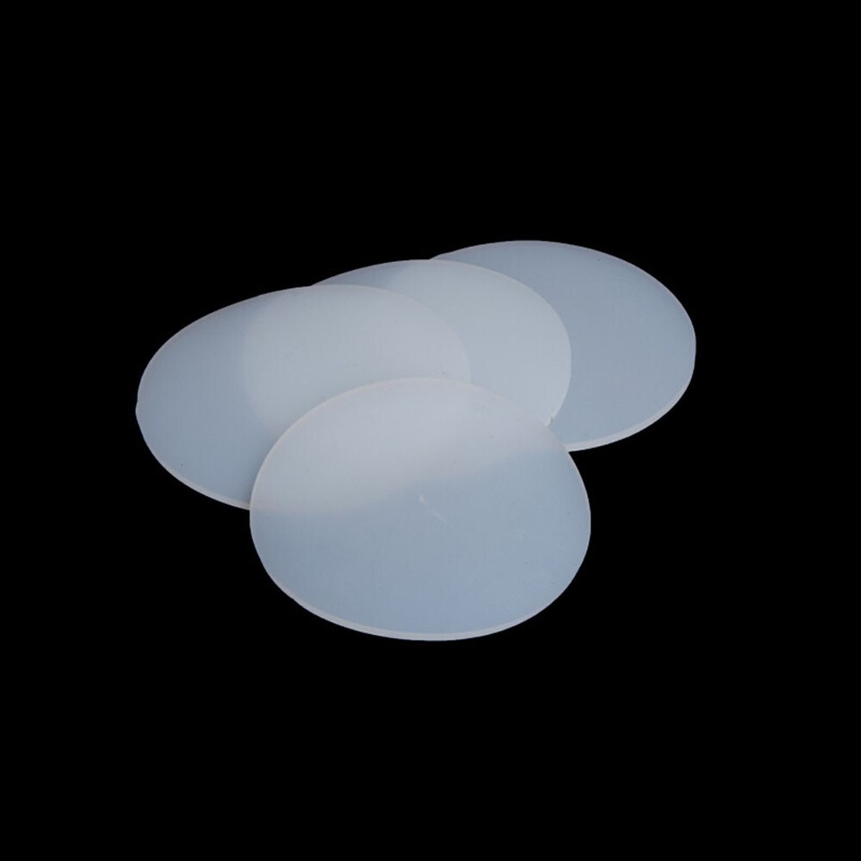 Thick 1mm-5mm Solid Silicone Rubber Discs Round Pad Ø20/30/40/50/60/70 ...