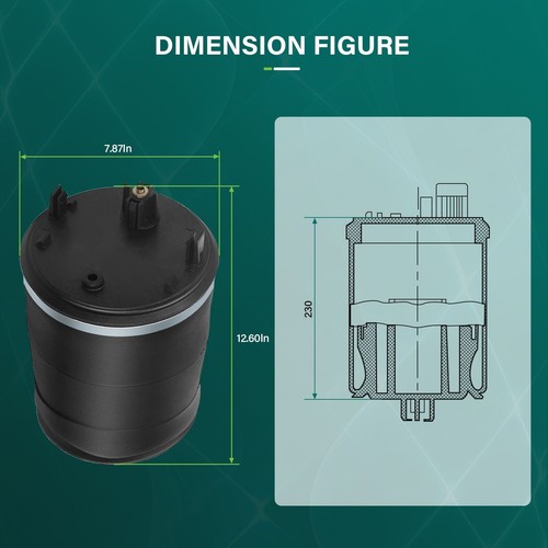 Air Suspension Bag For Volvo Mack Hendrickson W26-455-9911 W26-358-9913 ...