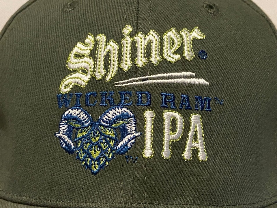 Shiner Wicked Ram IPA Beer Brewery RARE Style Golf USA Hat Cap ~ NEW | eBay