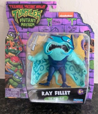 New 2024 TMNT Teenage Mutant Ninja Turtles Mutant Mayhem Ray Fillet ...