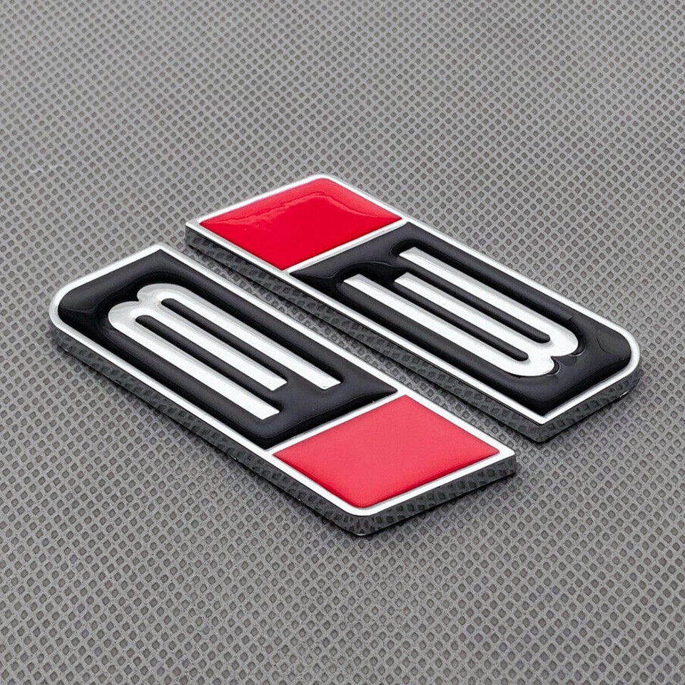 2Pcs For ROUSH Stage 3 Badge Sticker 3D Metal Sport GT3500 Emblem Car ...