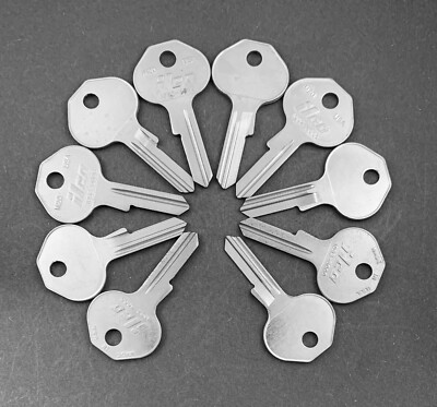 Lots of (10) M20 1092-6000 M6000 Type Key Blanks for Master Lock 6000k ...