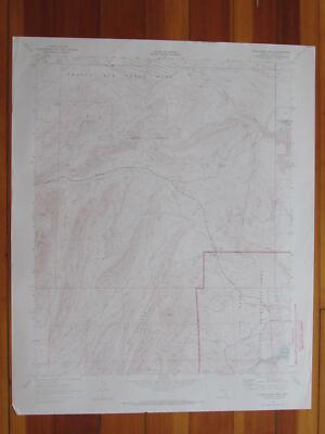 Frenchman Mountain Nevada 1972 Original Vintage USGS Topo Map | eBay