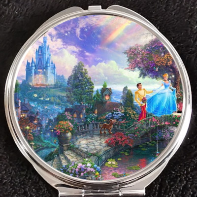 Princess Cinderella Castle Disneyland Disney Makeup Compact Mirror ...
