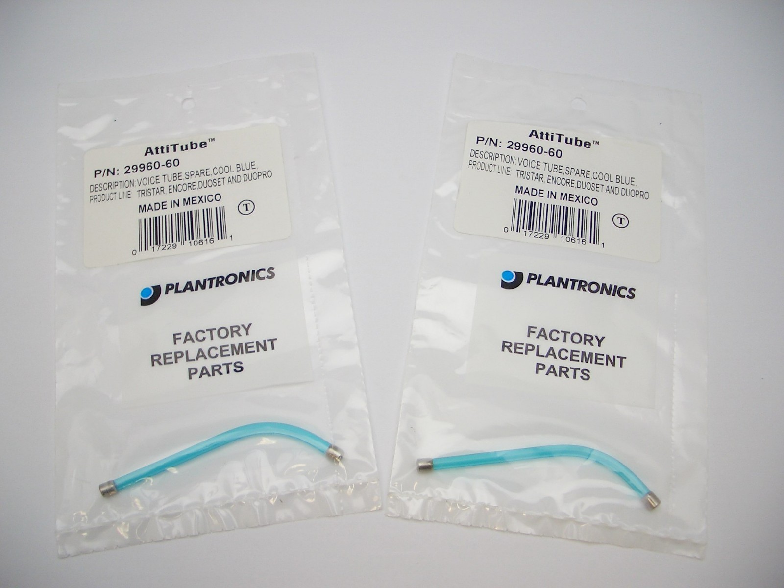 2 pcs Plantronics Replacement Voice Tube Blue for H81 H141 H91 H101 ...