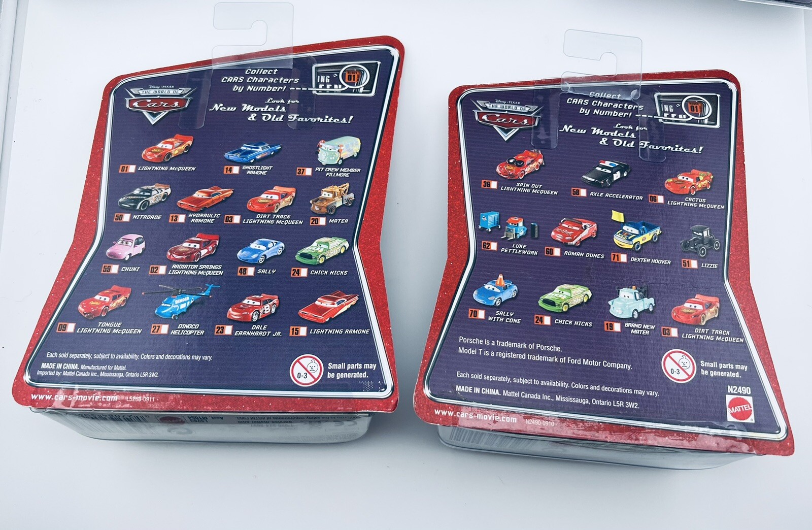 Disney Pixar Movie Cars “World Of Cars” Collectible Excellent Condition ...