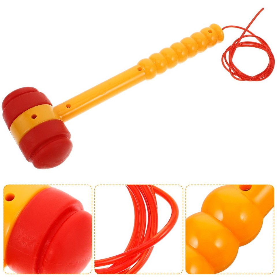 Squeaky Hammer for Kids Interactive Pounding Toy for Game Plastic ...