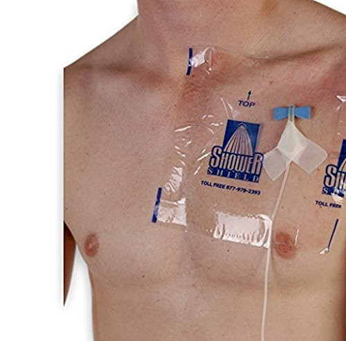 9" x 9" SS99 PICC Line Cover Moisture Barrier - 2 Week Supply (Pack of ...