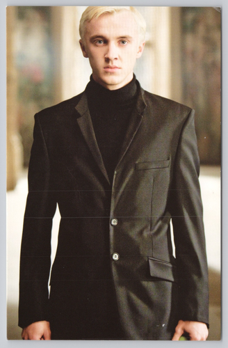 Postcard Draco Malfoy Portrait Harry Potter Wizarding World Tom Felton ...