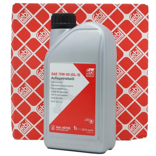 Febi Bilstein 48785 Achsgetriebeöl Öl gelb 75W-85 1 Liter 235.7 für ...