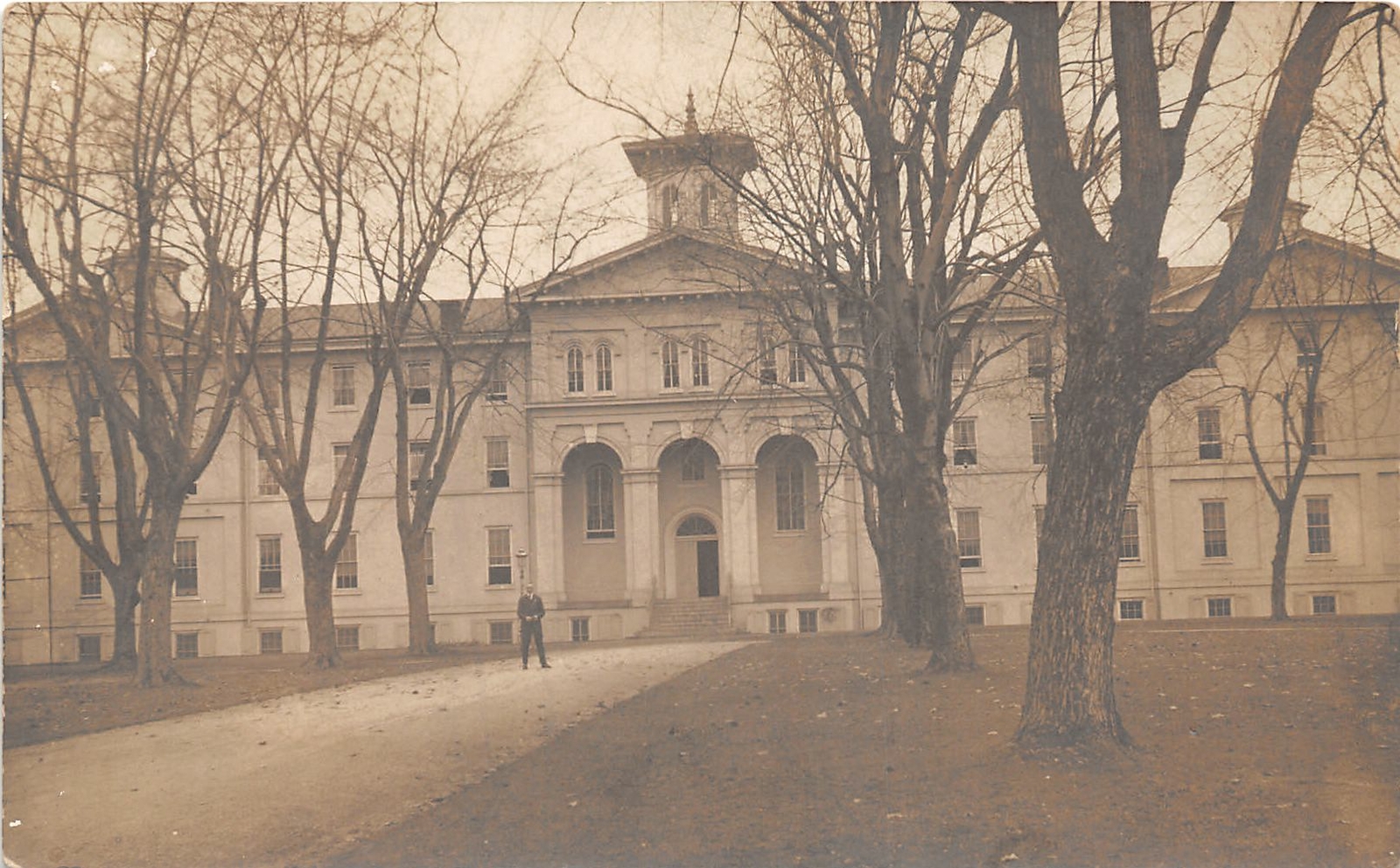 F94/ Upland Pennsylvania RPPC Postcard c1910 Crozer Seminary Building 1 ...