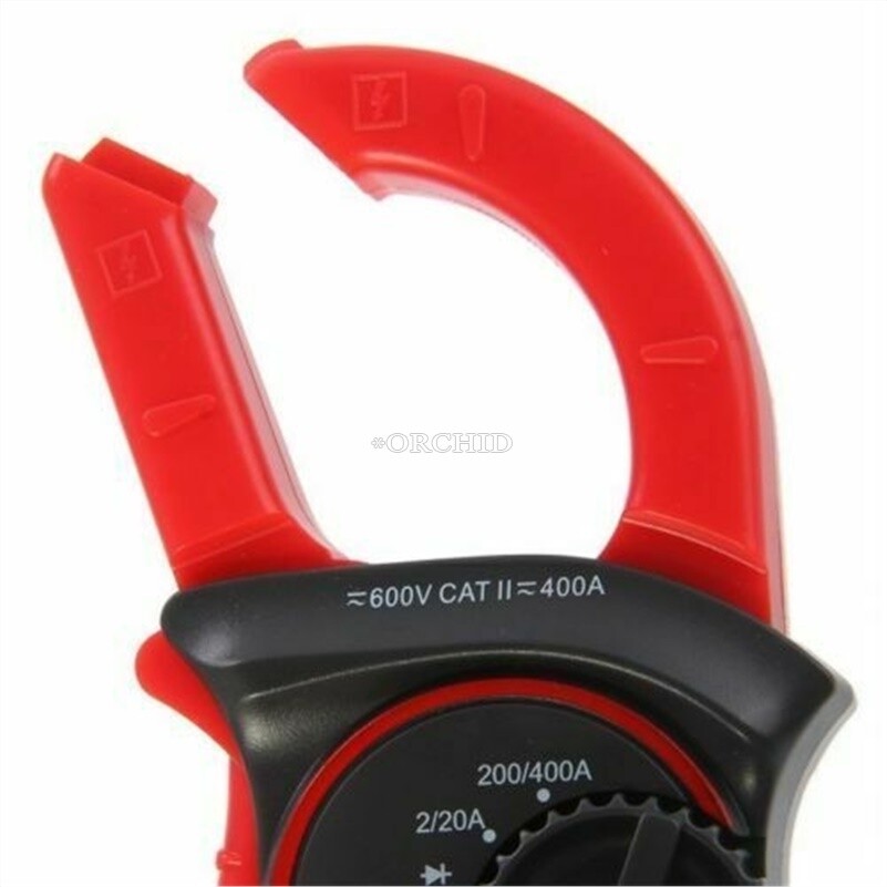 Uni-T Lcd Digital Clamp Multimeter Ohm Dmm Dc Ac Current Voltmeter ...