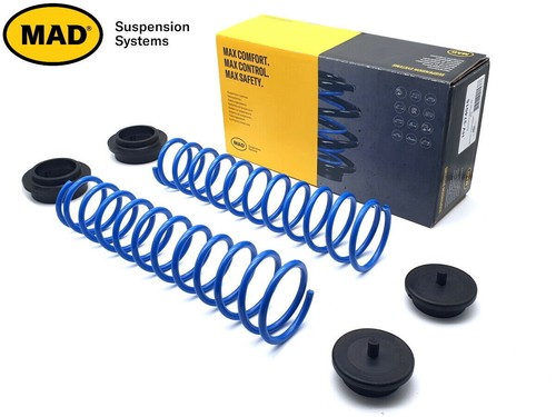 Rear Heavy Duty Reinforced Coil Auxiliary Springs For Mercedes Benz ...