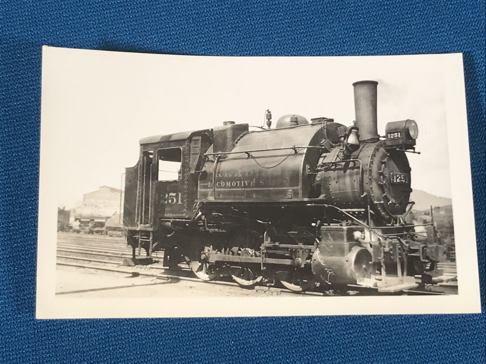 Reading Railroad Locomotive Shop 1251 Antique Photo @ Reading PA | eBay