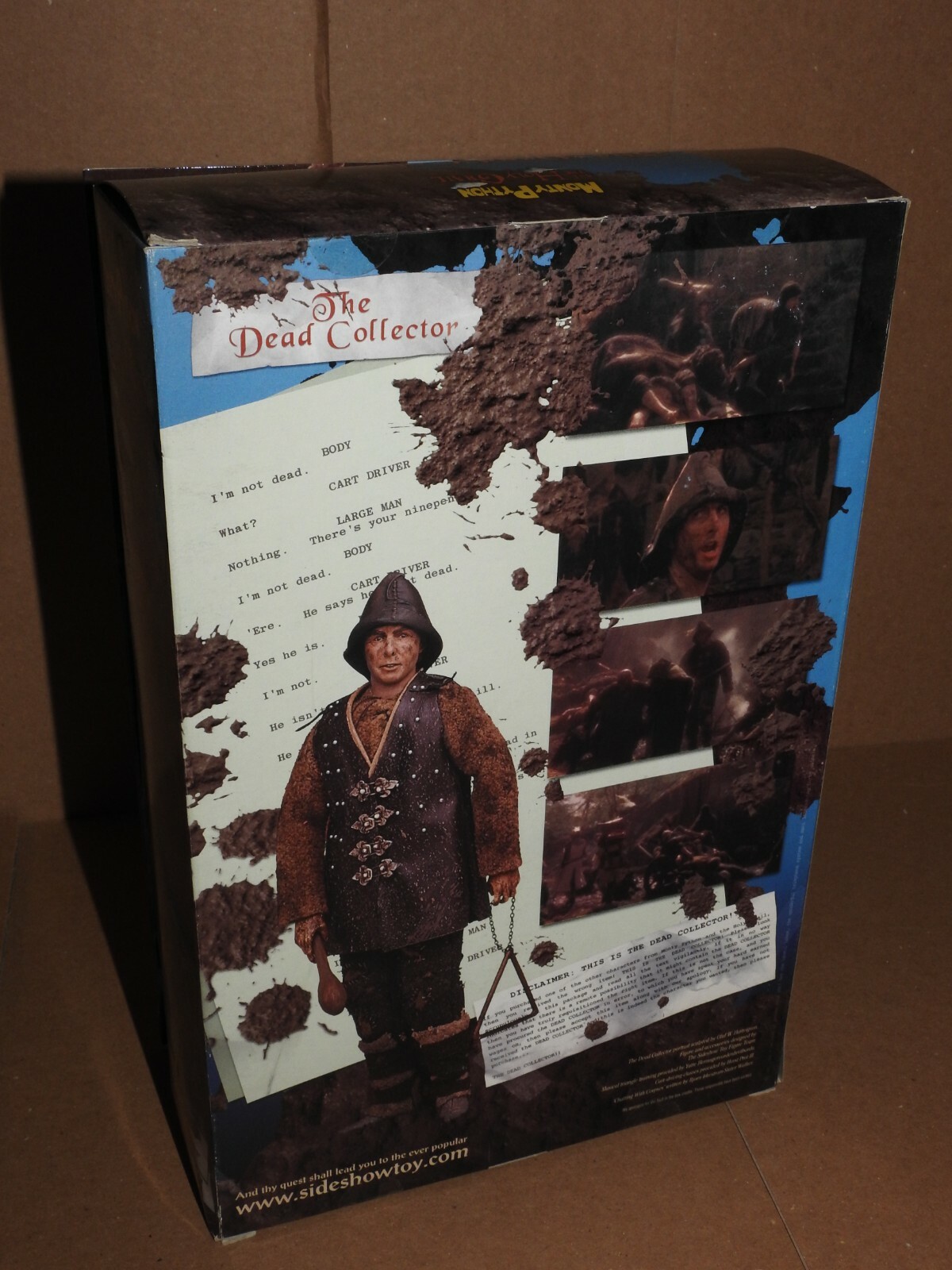 2002 Monty Python Holy Grail Eric Idle as the Dead Collector 12 ...