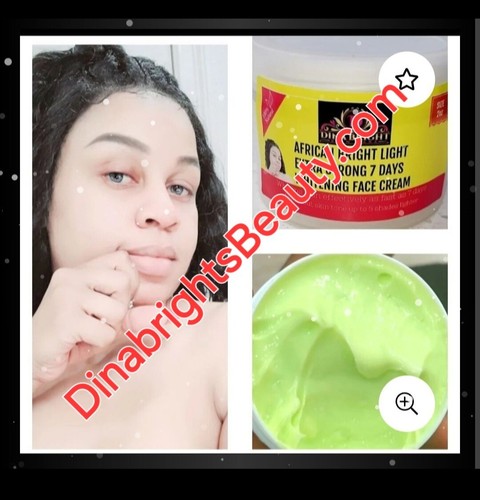 AFRICAN BRIGHT LIGHT 7DAYS EXTRA STRONG WHITENING FACE CREAM. | eBay