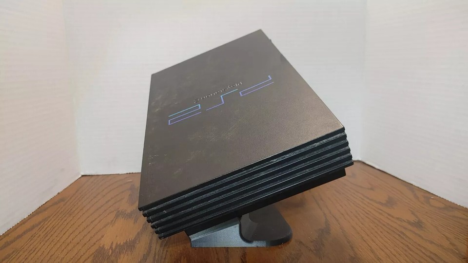 PlayStation 2 (PS2) Fat Dunk Stand - 3D Printed Console Display Stand ...