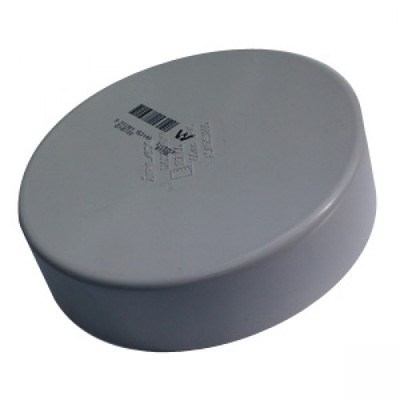 4x Iplex PVC SEWER PIPE WATER CAPS 100mm DWV, UV Rated, White ...