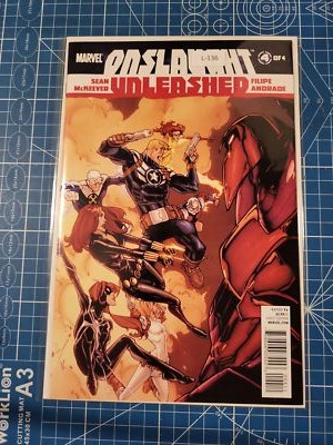 ONSLAUGHT UNLEASHED #4 MINI 9.0+ MARVEL COMIC BOOK L-136 | eBay