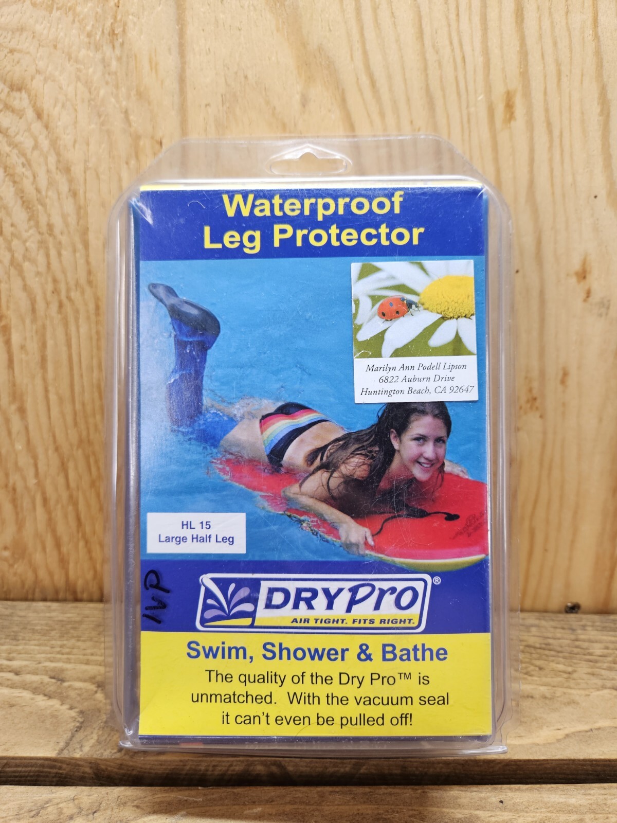 DryCorp+DryPro+Waterproof+Cast+Cover+-+Large+Half+Leg+%28HL-15%29 for ...