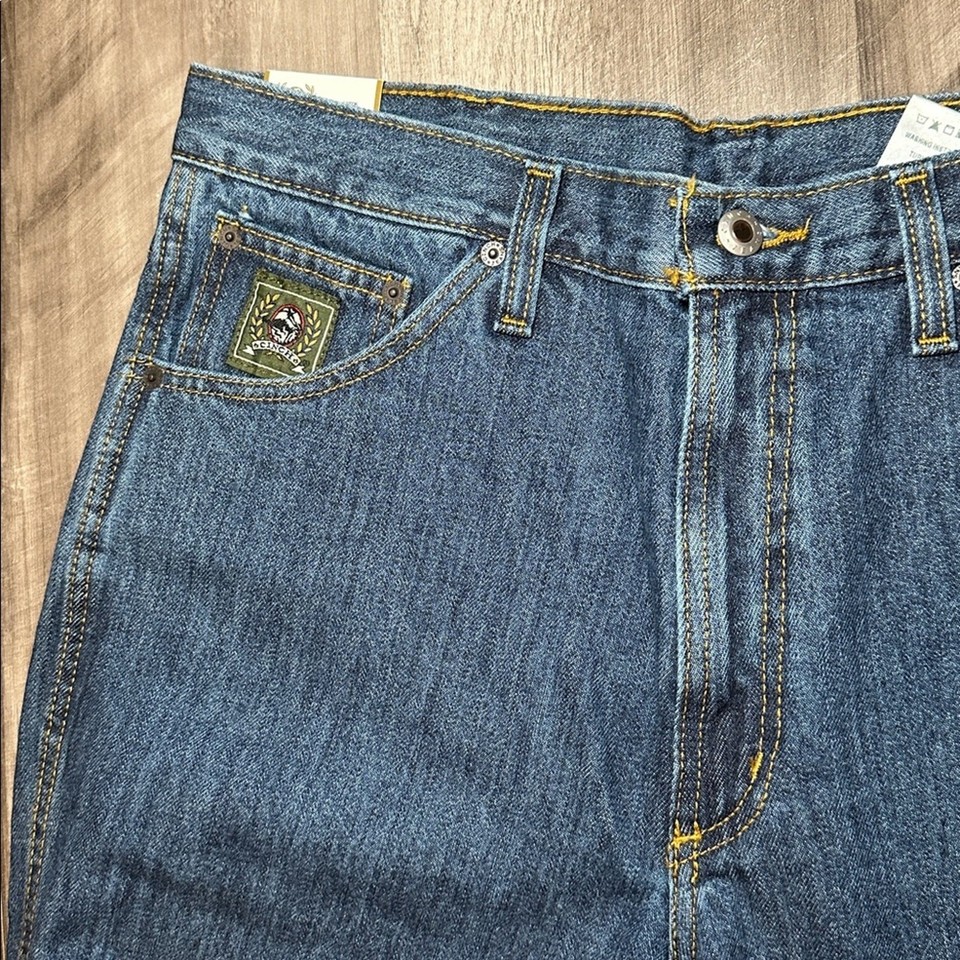 Cinch Green Label Original Rise Tapered Leg Relaxed Jeans - 34x30 | eBay