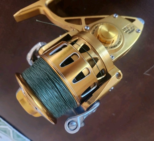 Penn Torque TRQS7-G Gold Series Spinning Fishing Reel | eBay