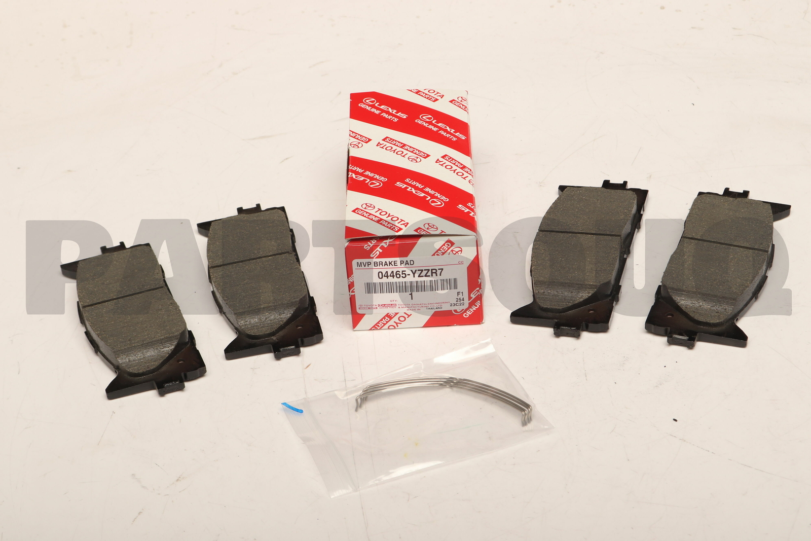 04465YZZR7 Genuine Toyota PAD KIT, DISC 04465-YZZR7 | eBay