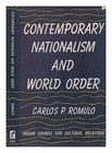 ROMULO, CARLOS P. (CARLOS PENA) (1899-1985) Contemporary nationalism ...