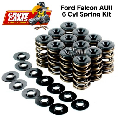 Crow Cams Valve Springs & Retainers Kit Race Suits Ford Falcon AU 6 Cyl ...