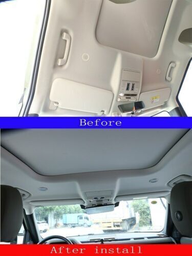 Matte Silver Cover Trim 4X Top Roof Microphone For Land Rover Defender ...