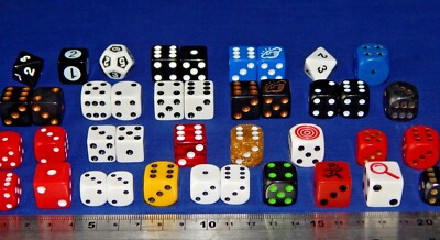 Dice - Monopoly Cluedo & Other Board Game Spare Replacement - Please ...